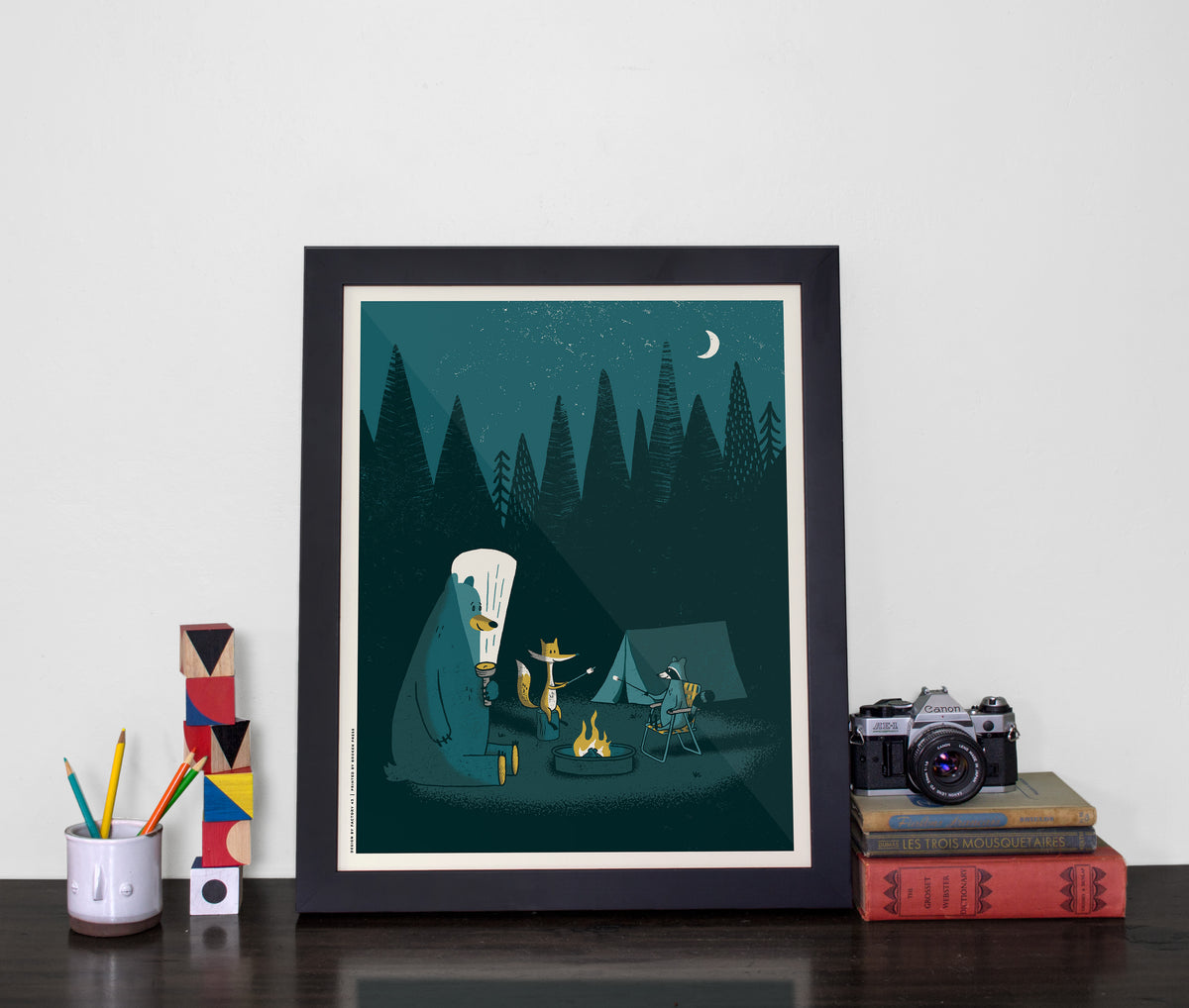 Camping Out Poster | Factory 43