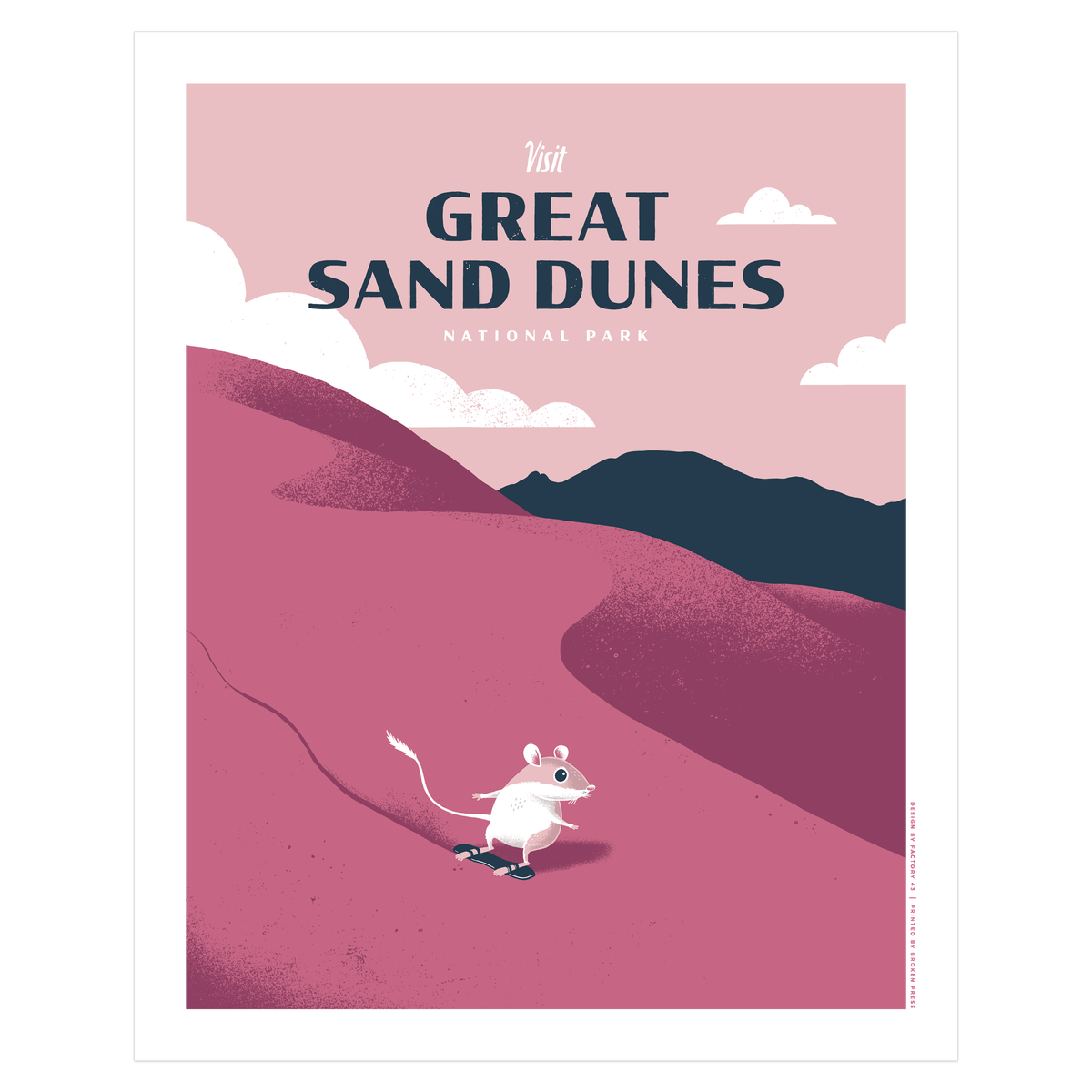 Great Sand Dunes National Park Poster | Factory 43