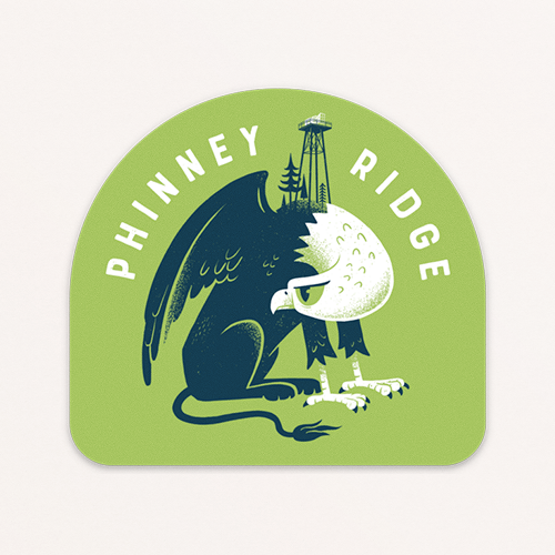 Fun Vinyl stickers with Seattle PNW vibe | Factory 43