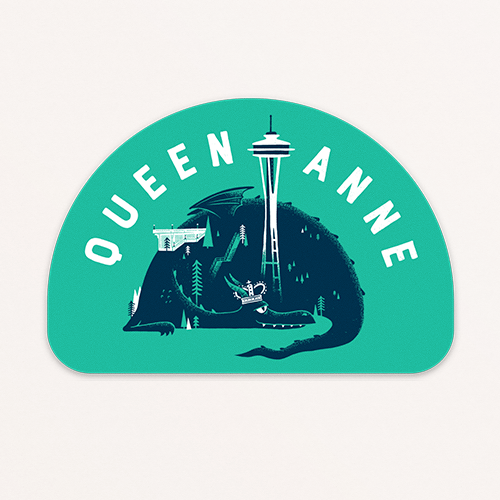 Fun Vinyl stickers with Seattle PNW vibe | Factory 43