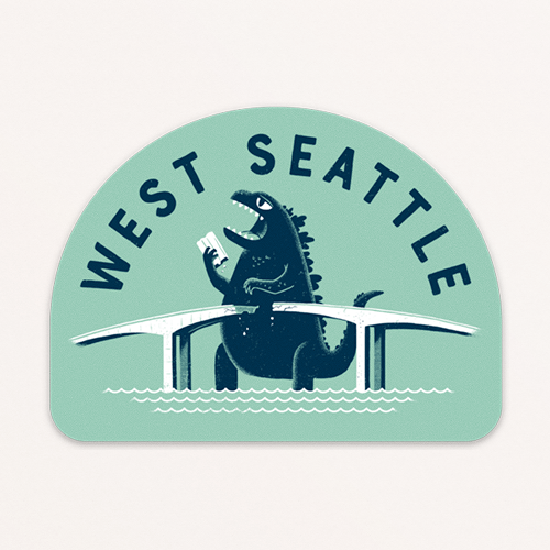 Fun Vinyl stickers with Seattle PNW vibe | Factory 43
