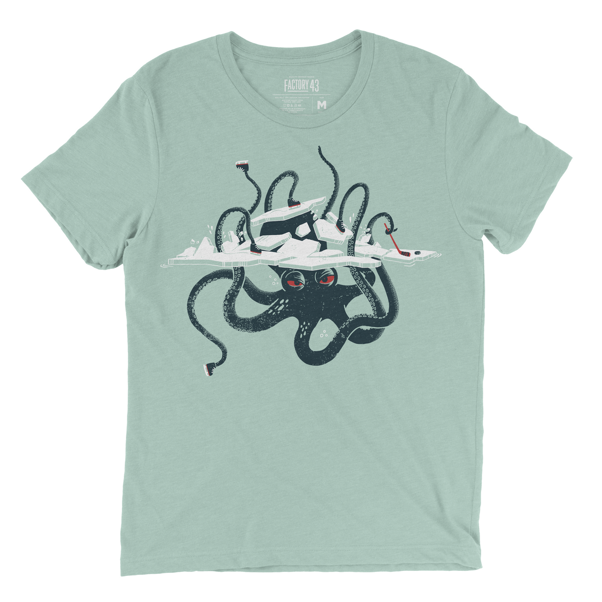 Ice Monster Hockey mens/womens tee | Factory 43