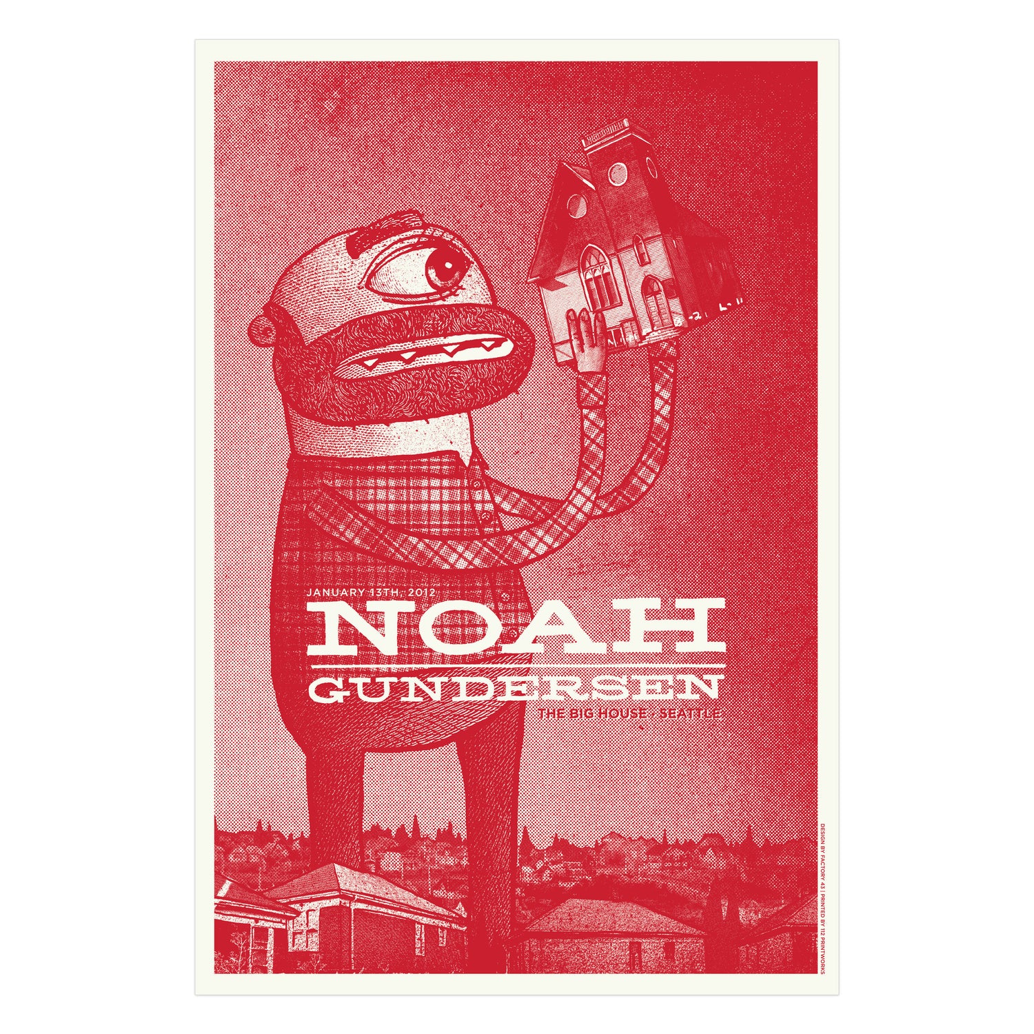 Noah Gundersen poster | Factory 43