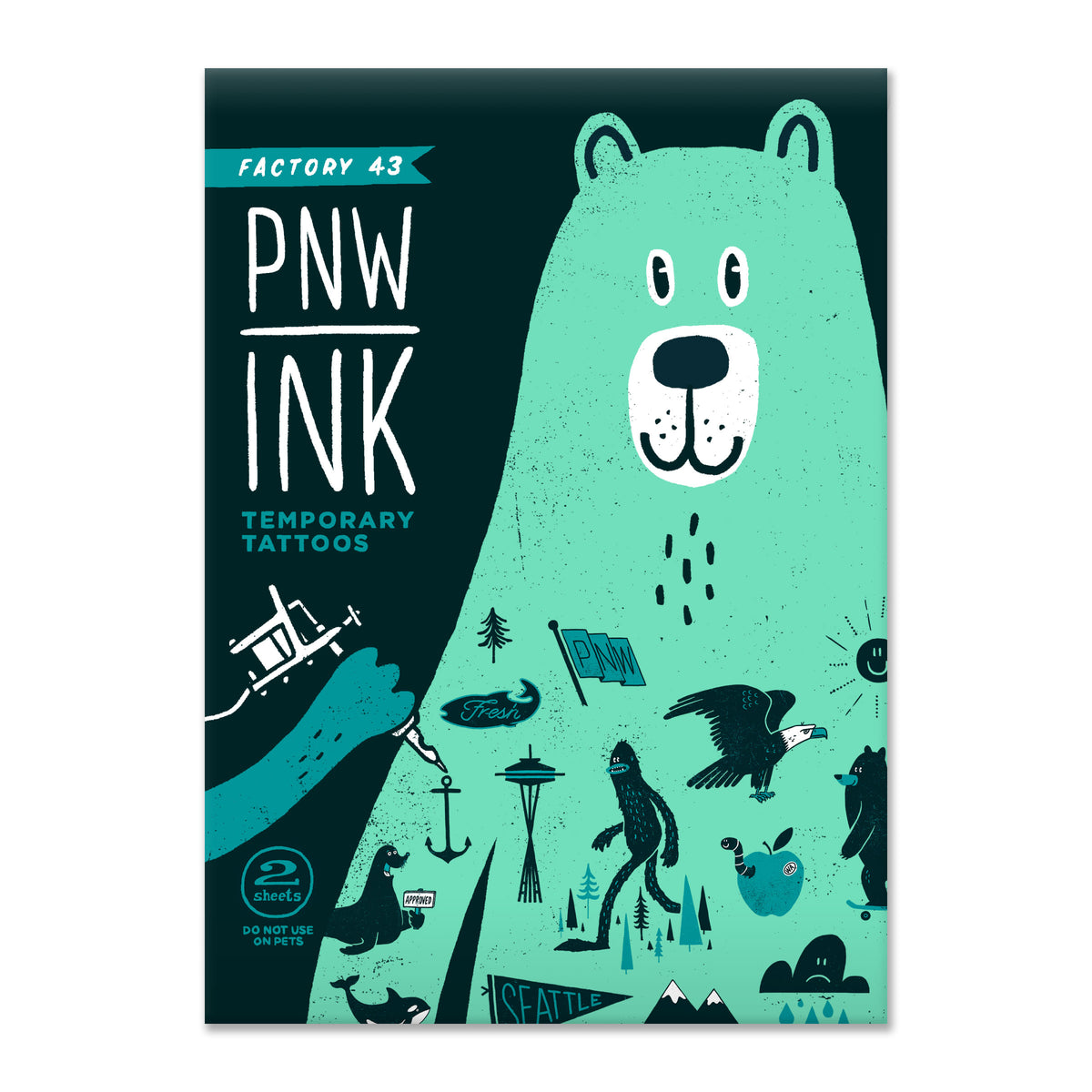 PNW INK: TEMPORARY TATTOOS | Factory 43