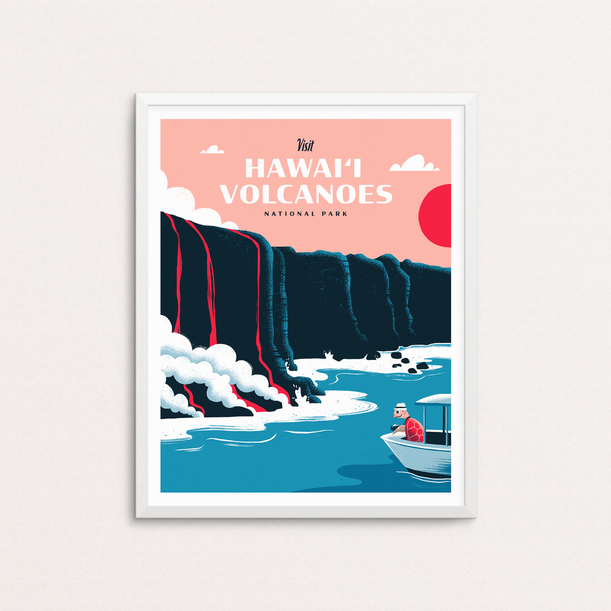Hawaii Volcanoes National Park Poster | Factory 43