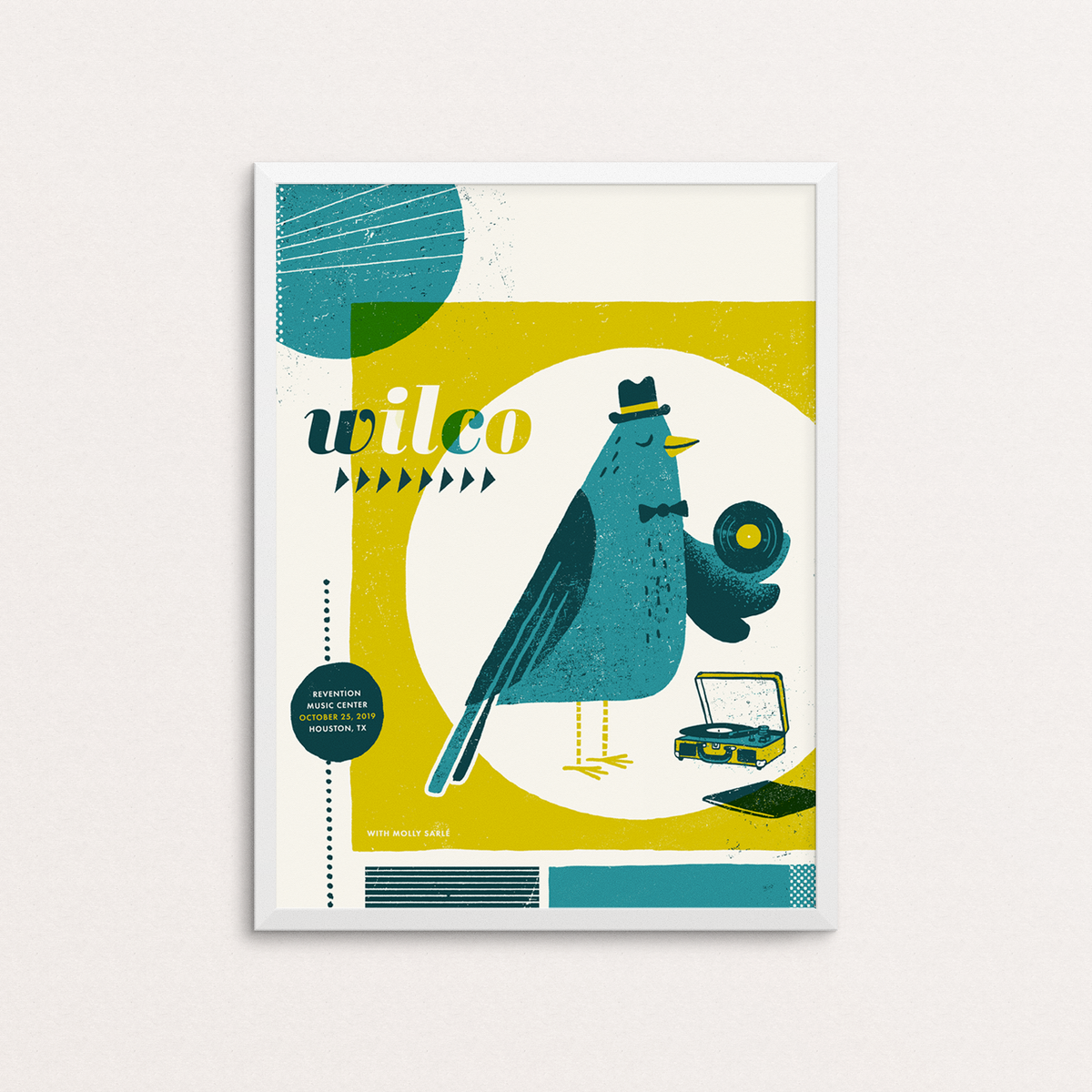 Wilco Houston poster | Factory 43